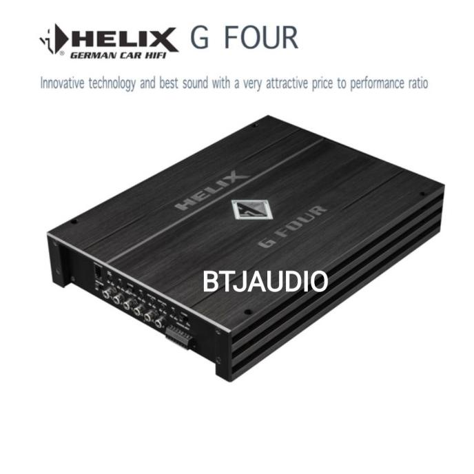 Jual Power Amplifier Mobil Helix G Four 4 Channel (Original Resmi) | Shopee Indonesia