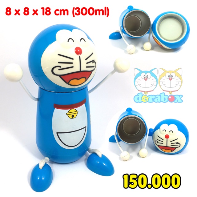 Jual Termos Botol Minum Stainless Doraemon (300ml) | Shopee Indonesia