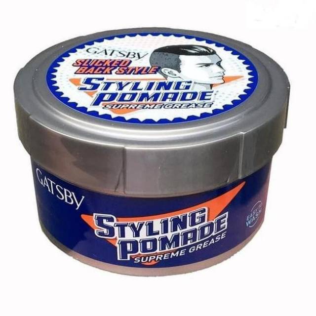 Jual GATSBY Styling Pomade Supreme Grease Slicked Back Style | Shopee ...