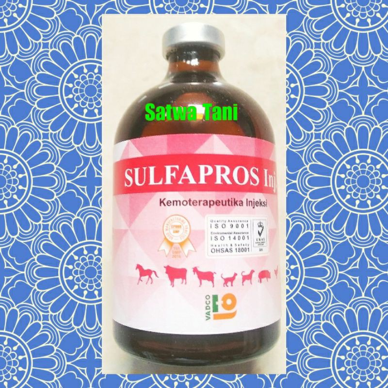 Jual Sulfapros Inj. 100 ml (seperti colibact inj.) | Shopee Indonesia Jual Sulfapros Inj. 100 ml (seperti colibact inj.) | Shopee Indonesia