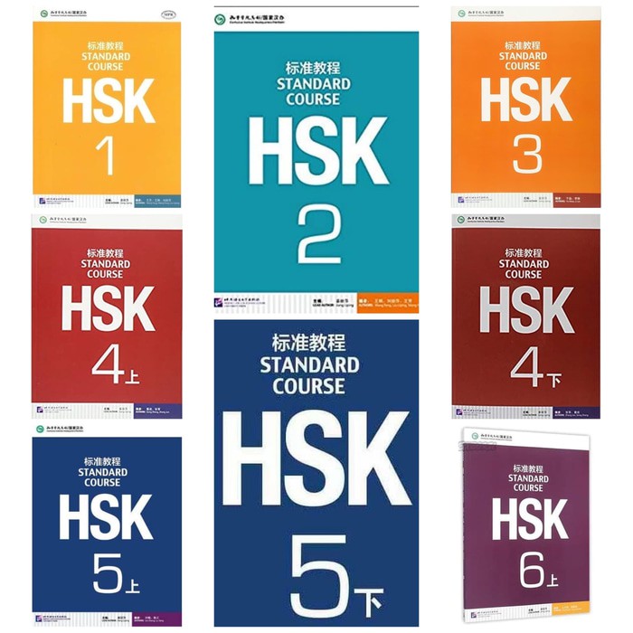 Jual Paket Buku HSK 1 + 2 + 3 + 4A + 4B + 5A + 5B + 6A Standard Course ...