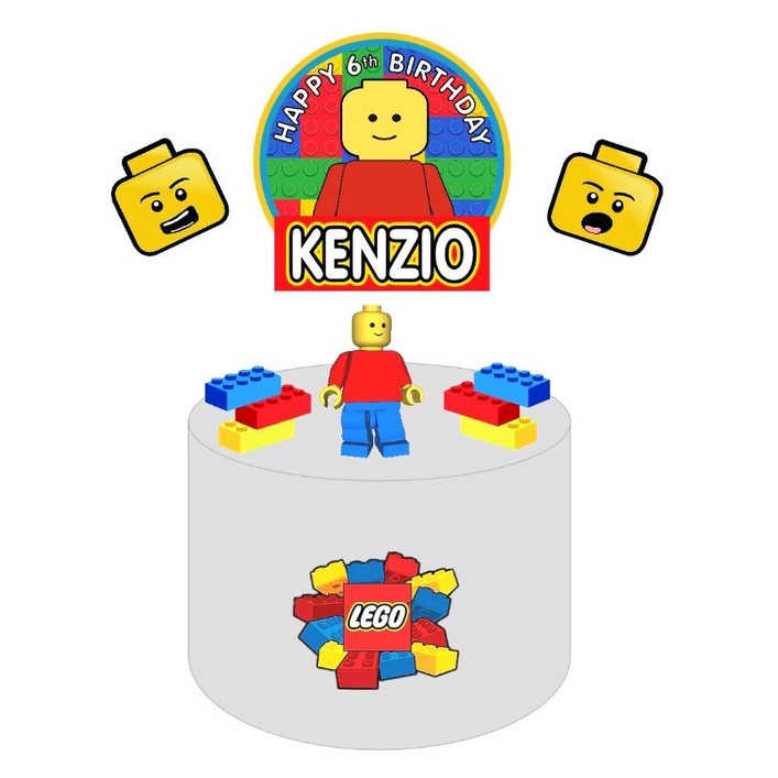 Jual cake topper hiasan kue LEGO | Shopee Indonesia