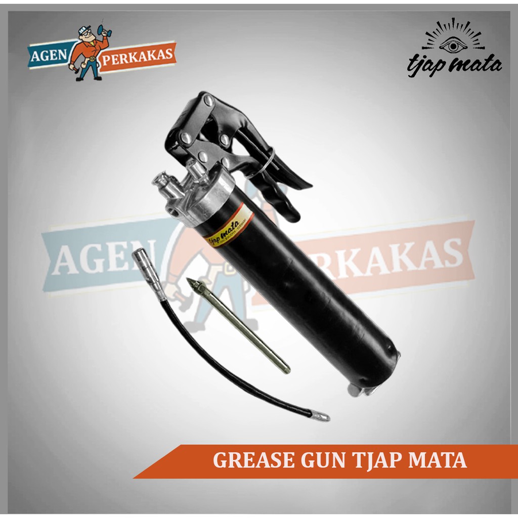 Jual POMPA GEMUK / GREASE GUN ONE HAND 12" TJAP MATA / EYE BRAND ...