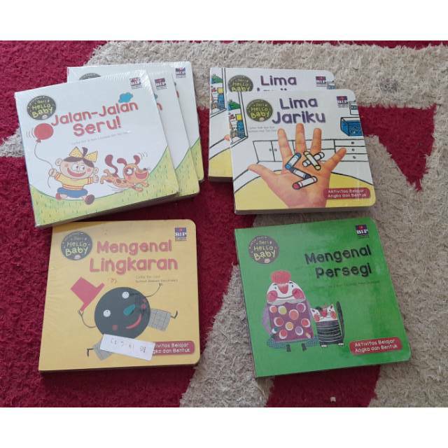 Jual Seri hello baby : LIMA JARIKU. mengenal lingkaran. mengenal ...