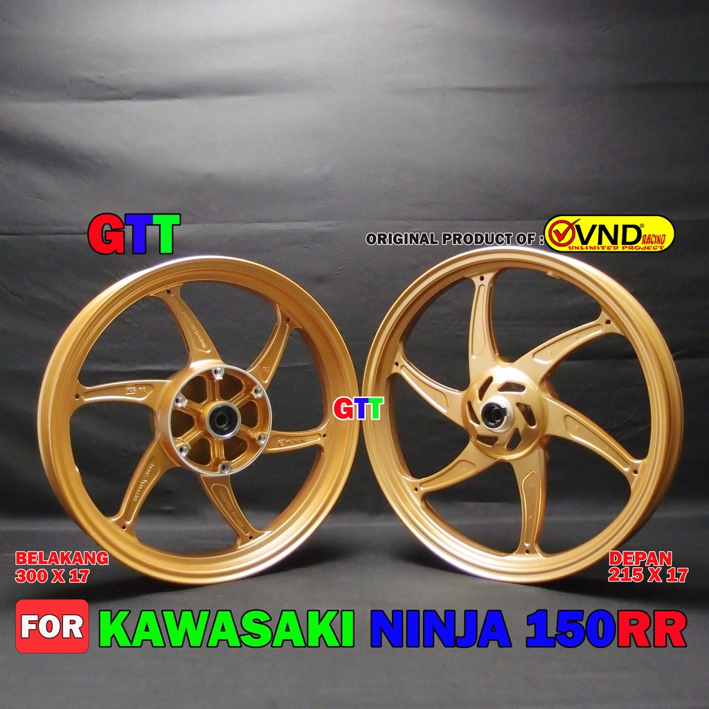 Jual VELG VND RACING SIX STAR NINJA RR 150 / NINJA R / NINJA SS ...