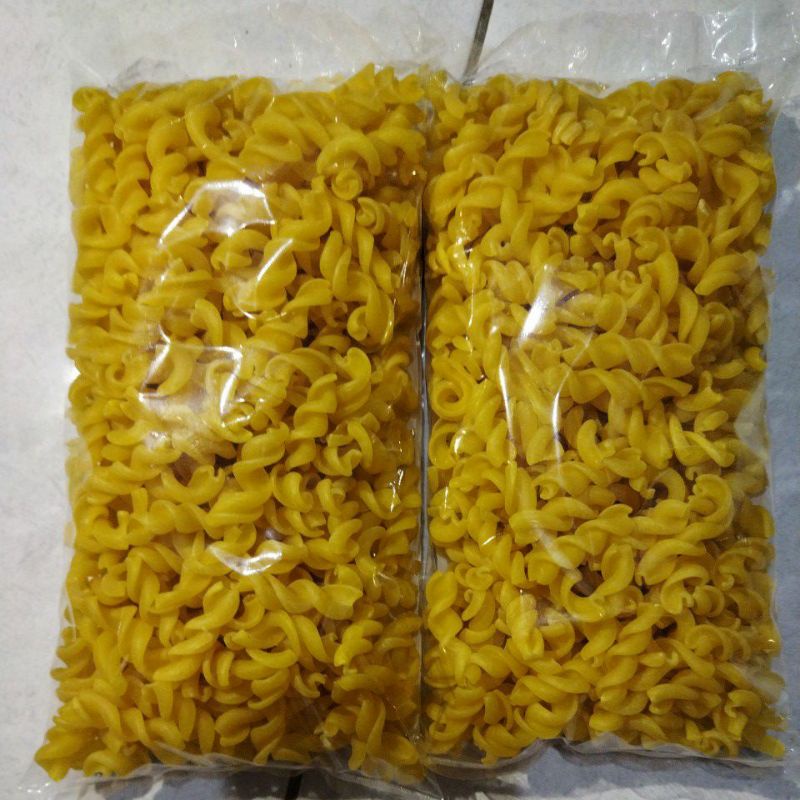 Jual Makaroni Spiral / makaroni sayur 250g (mentah) | Shopee Indonesia