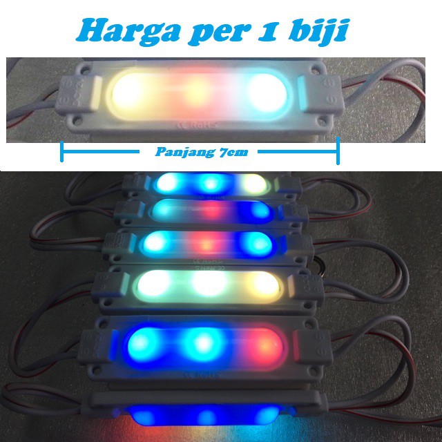 Jual ORIZABA - 1 BIJI Lampu led kolong warna warni samsung plasma ...