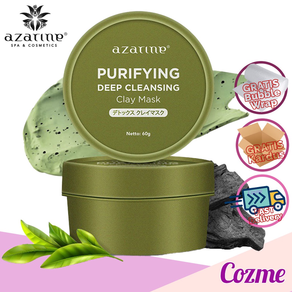 Jual AZARINE Purifying Deep Cleansing Clay Mask 60gr | Shopee Indonesia
