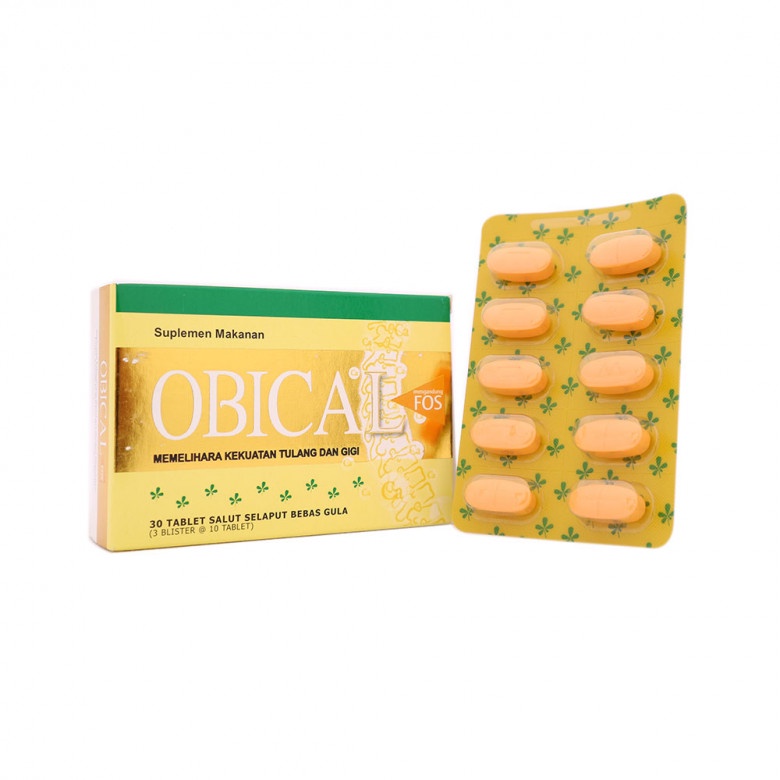 Jual OBICAL TAB UNTUK MEMENUHI KEBUTUHAN KALSIUM PADA KONDISI ...
