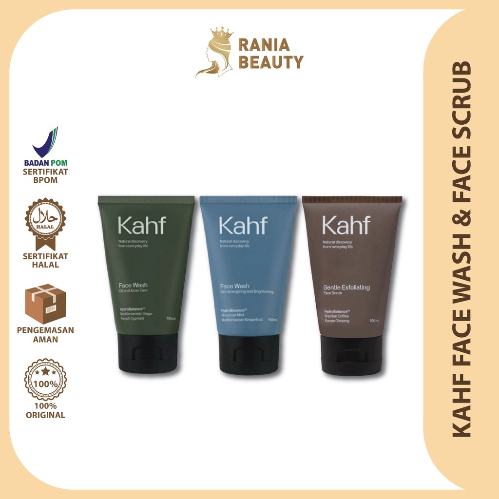 Jual KAHF Facial Wash 100 ml | Shopee Indonesia