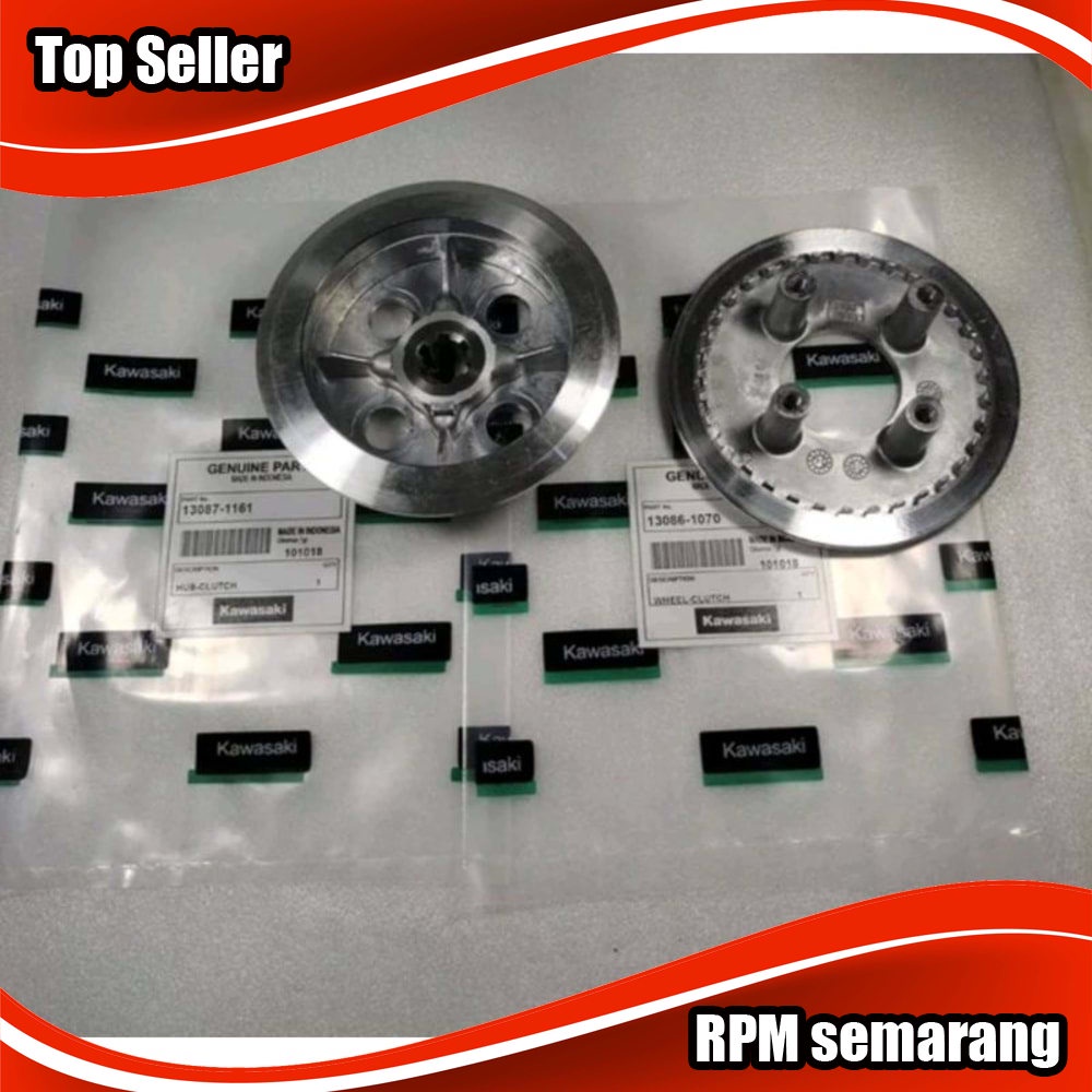 Jual Kaki lawan 4 rumah kampas kopling set Kawasaki KLX 150 - KLX D-Tracker 150 Original ...