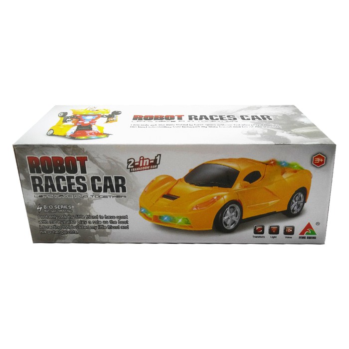 Jual Mobil-mobilan Robot / Robot Races Car | Shopee Indonesia