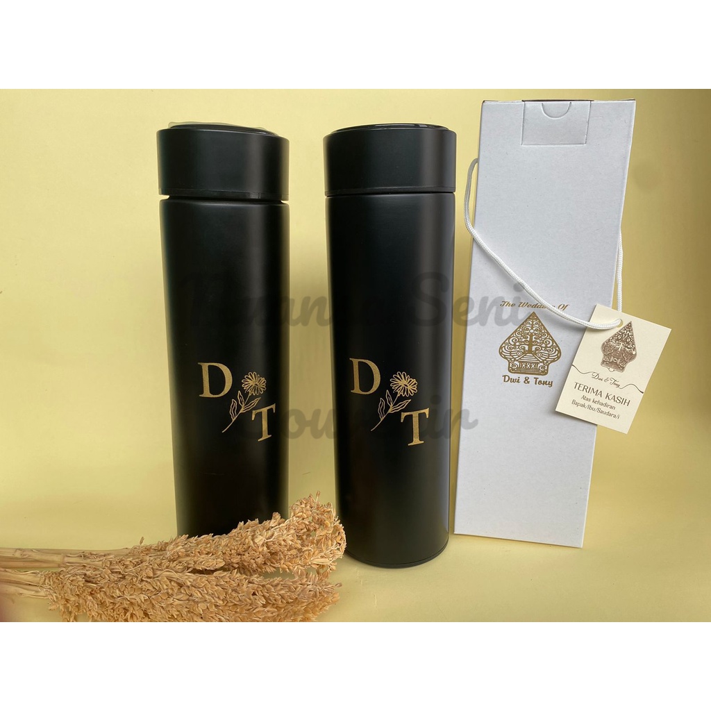 Jual Souvenir Botol Minum 500ml Termos LED Stainless Botol Tumbler ...