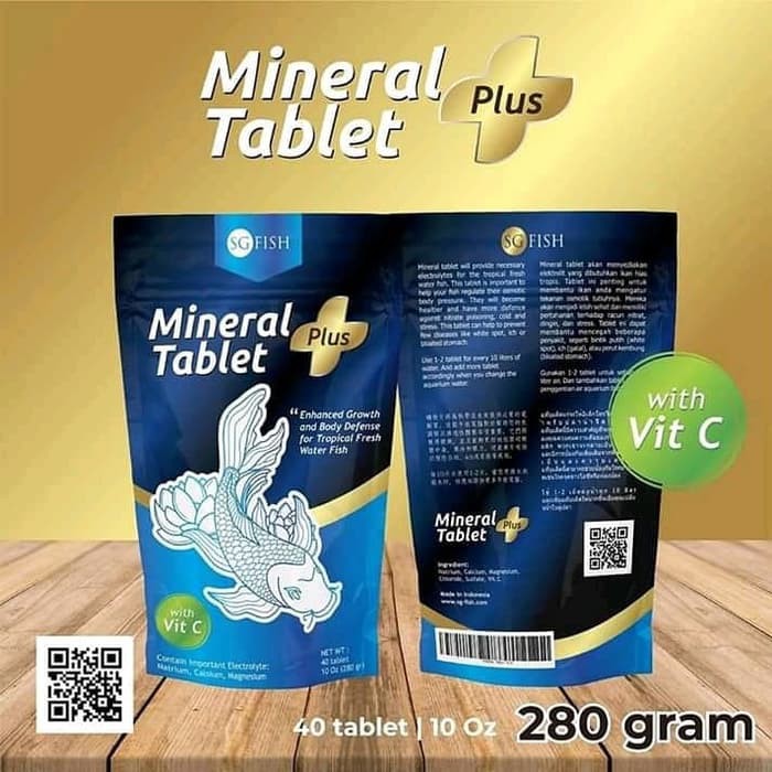 Jual MINERAL TABLET PLUS VITAMIN C ISI 40 TABLET / 280G | Shopee Indonesia