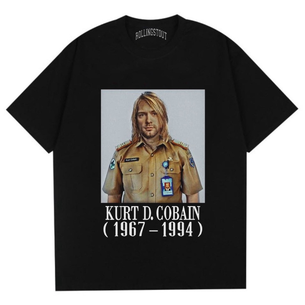 Jual Rollingstout Tshirt - Nirvana Series | Kaos Band | Parodi | Kurt ...