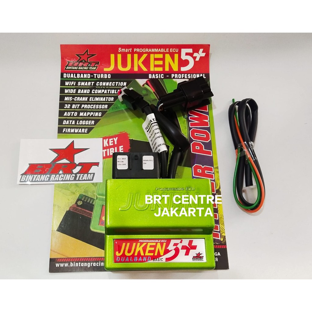 Jual ECU BRT JUKEN 5 PLUS PLUS MIO M3 DUAL BAND RACING TURBO | Shopee Indonesia