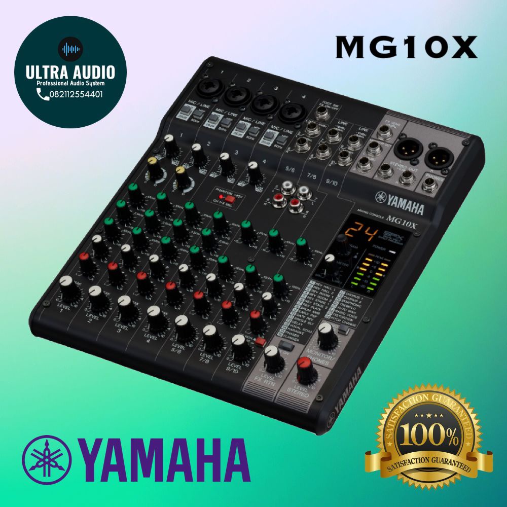 Jual YAMAHA MG10X / MG 10X / MG-10X mixer / mixing console konsol ...
