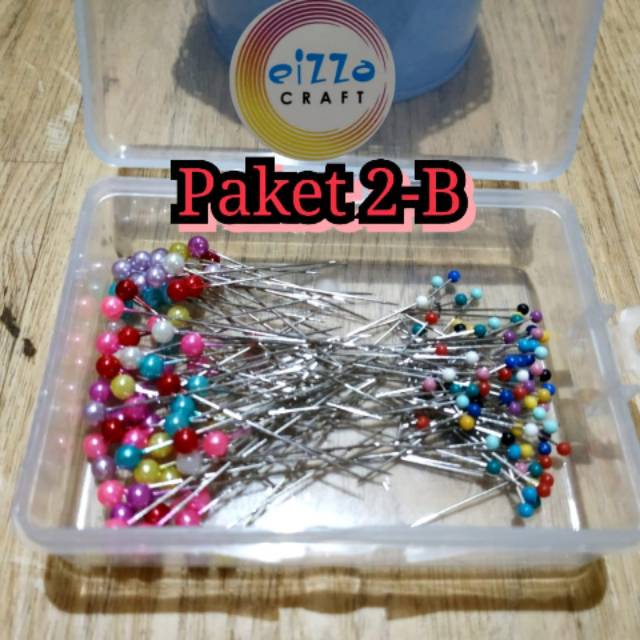 Jual Paket Pin Hijab Jarum Pentul (2-B) | Shopee Indonesia