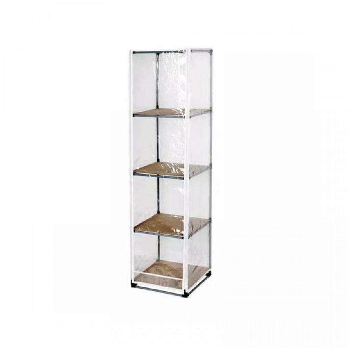 Jual Lemari Pajangan Rak helm 4 ruang Lemari Pajang Minimalis Etalase ...