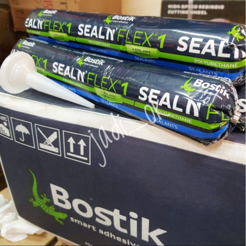 Jual bostik seal n flex 1 /bostik pu/bostik sosis warna hitam | Shopee Indonesia