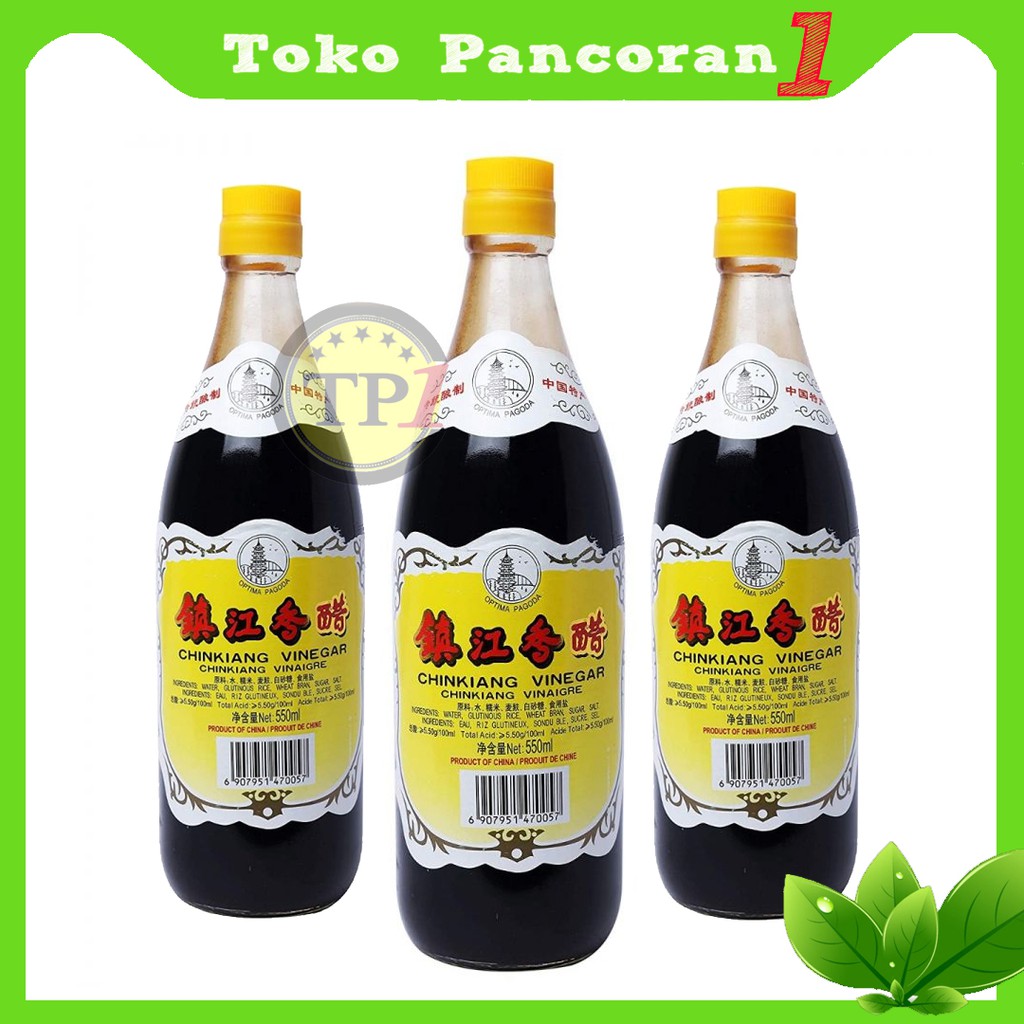 Jual Cuka Hitam/ChinKiang Vineger/Black Vinegar 550 g | Shopee Indonesia