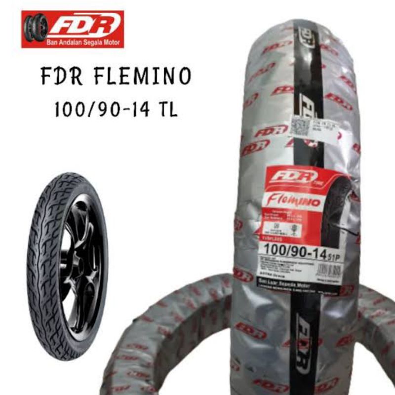 Jual BAN TUBELESS FDR SPARTAX, FLEMINO, FACIO, XR EVO UKURAN RING 14 ...
