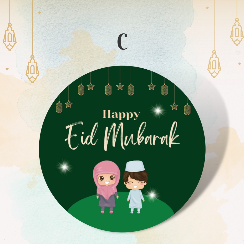 Jual (Bulat) Sticker Label Toples Nastar Toples Kue Kering Lebaran 2023 ...