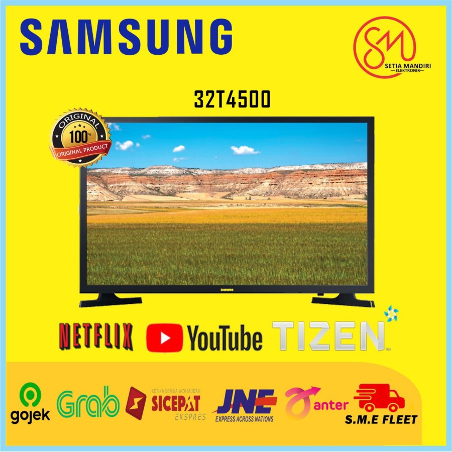 Jual SAMSUNG 32T4500 Smart LED TV 32 Inch HD 32 T4500 - UA32T4500AKXXD | Shopee Indonesia