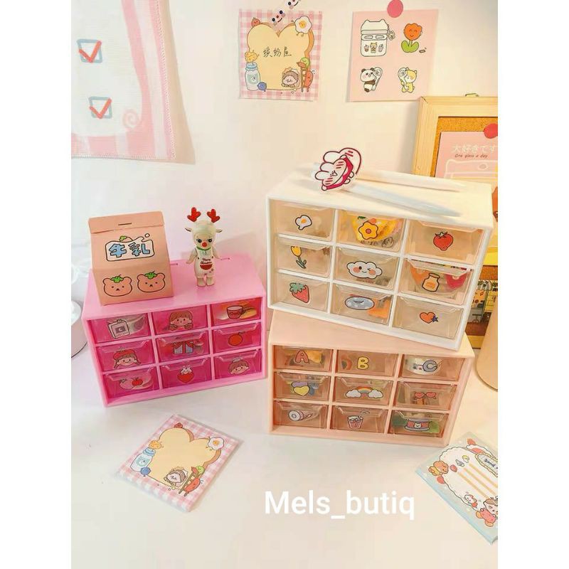 Jual Rak Mini Laci Storage Box 9 | Shopee Indonesia