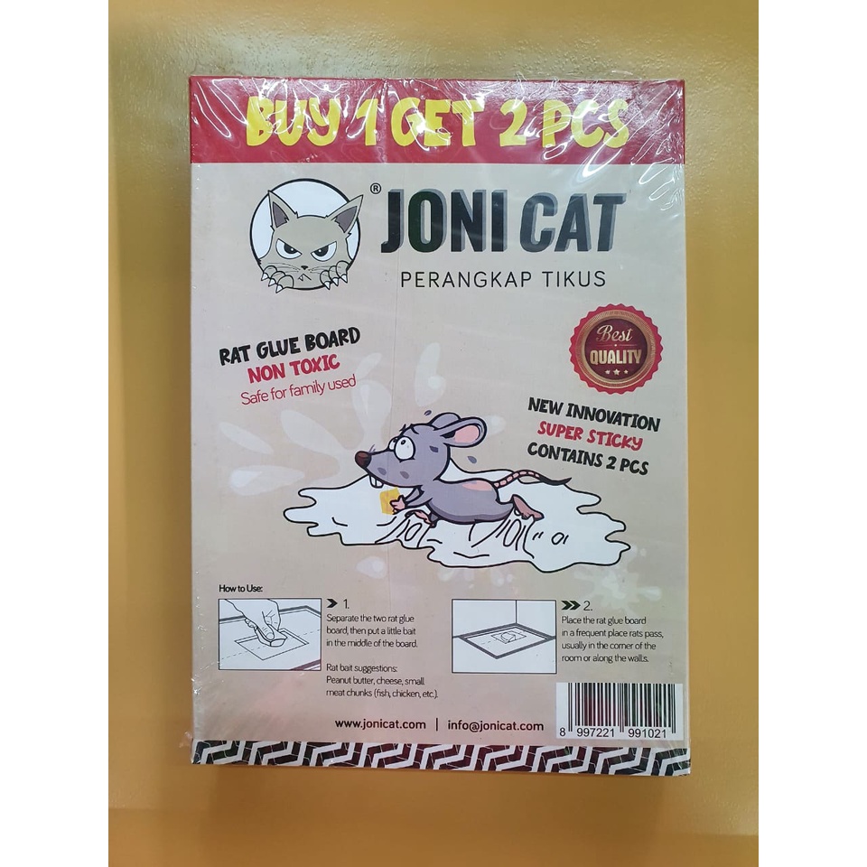 Jual MILANBERRY LEM TIKUS PAPAN JONI CAT ULTRA SUPER GLUE LENGKET PEST ...