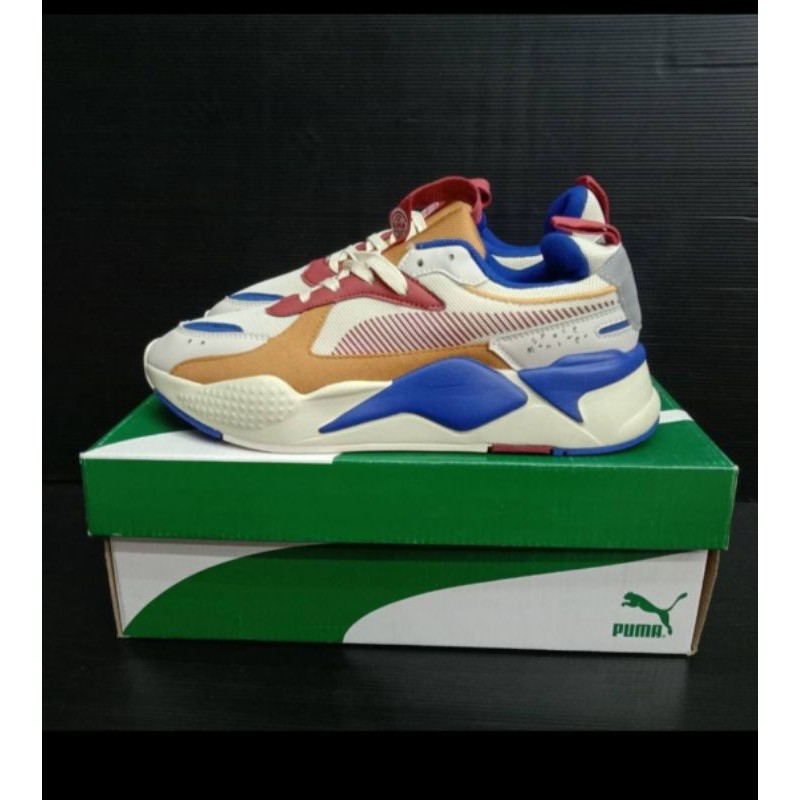Jual Puma rsx gold white premium original Quality | Shopee Indonesia