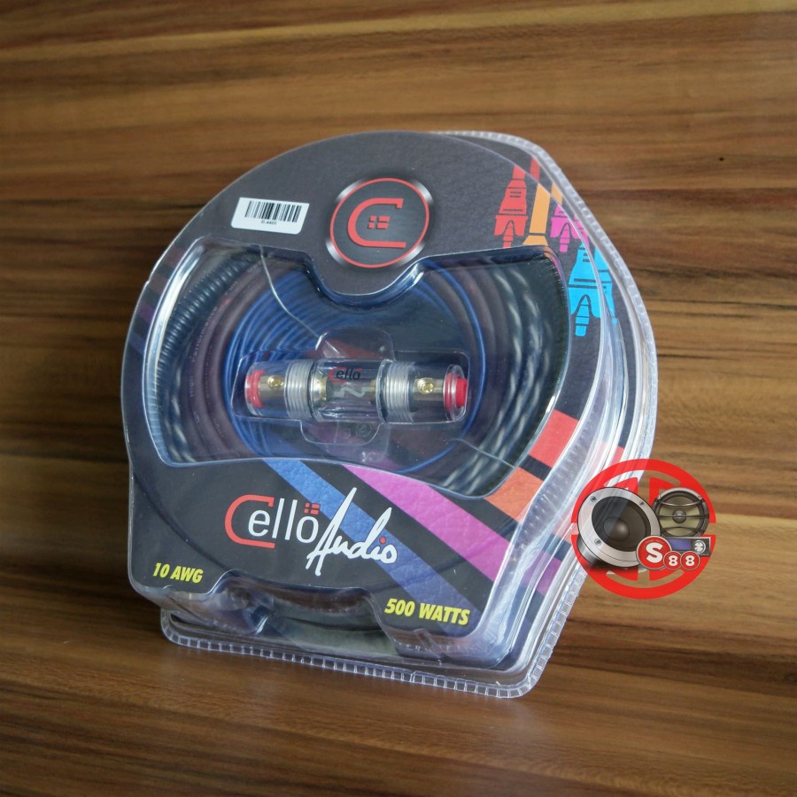 Jual Cello Premium Kabel Instalasi Audio Mobil Set 500Watts | Shopee ...