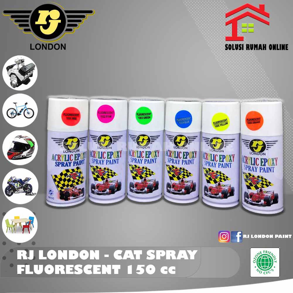 Jual Cat Semprot RJ London Fluorescent 150 cc Stabilo / Pilox Stabillo ...