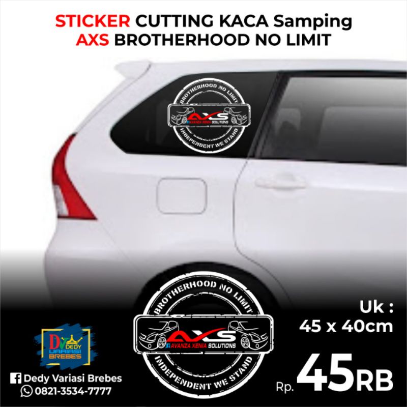 Jual STIKER CUTTING AXS BULAT NASIONAL | Shopee Indonesia