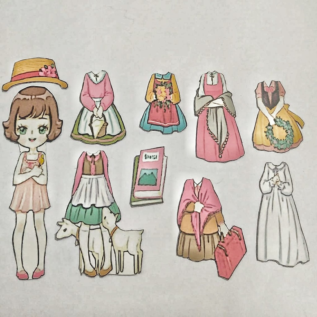 Jual Busy Page Bp Bpan Orang Mainan Anak Edukasi Paper Doll Bongkar ...