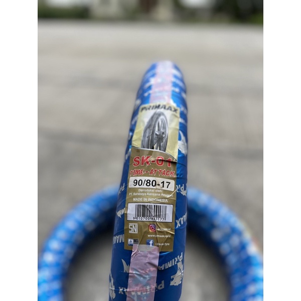 Jual BAN PRIMAX SK 01 MODEL DONAT 90/80 275 RING 17 | Shopee Indonesia