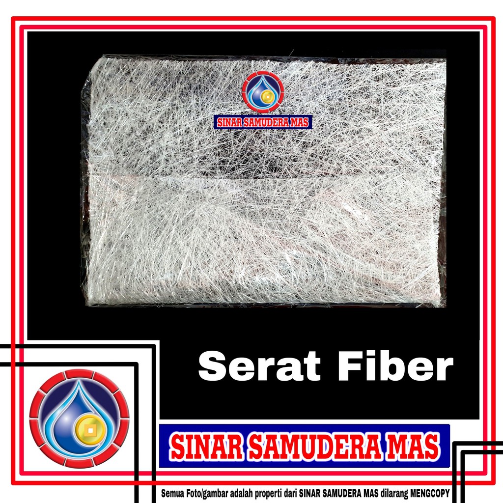 Jual Paket 100 Lembar Serat Fiber - SERABUT FIBER - SERAT WATERPROOT ...