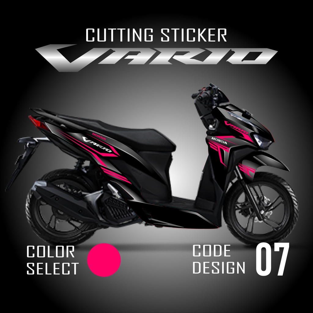 Jual Striping Vario 125 150 New - Cutting Sticker Stiker Lis Timbul Variasi Motor Honda Vario ...