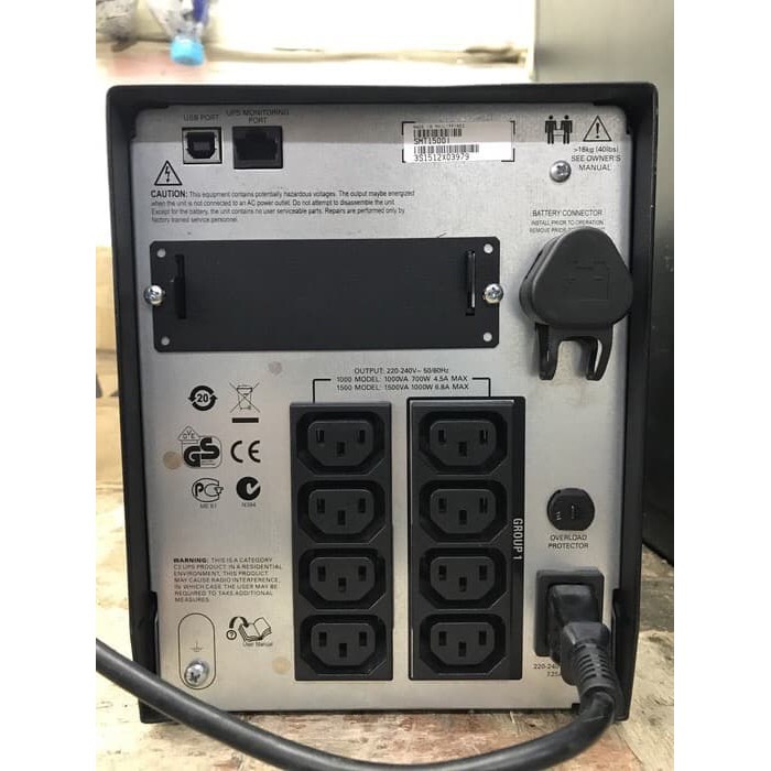Jual UPS APC SMT1500i APC SMART UPS 1500VA LCD 230V | Shopee Indonesia