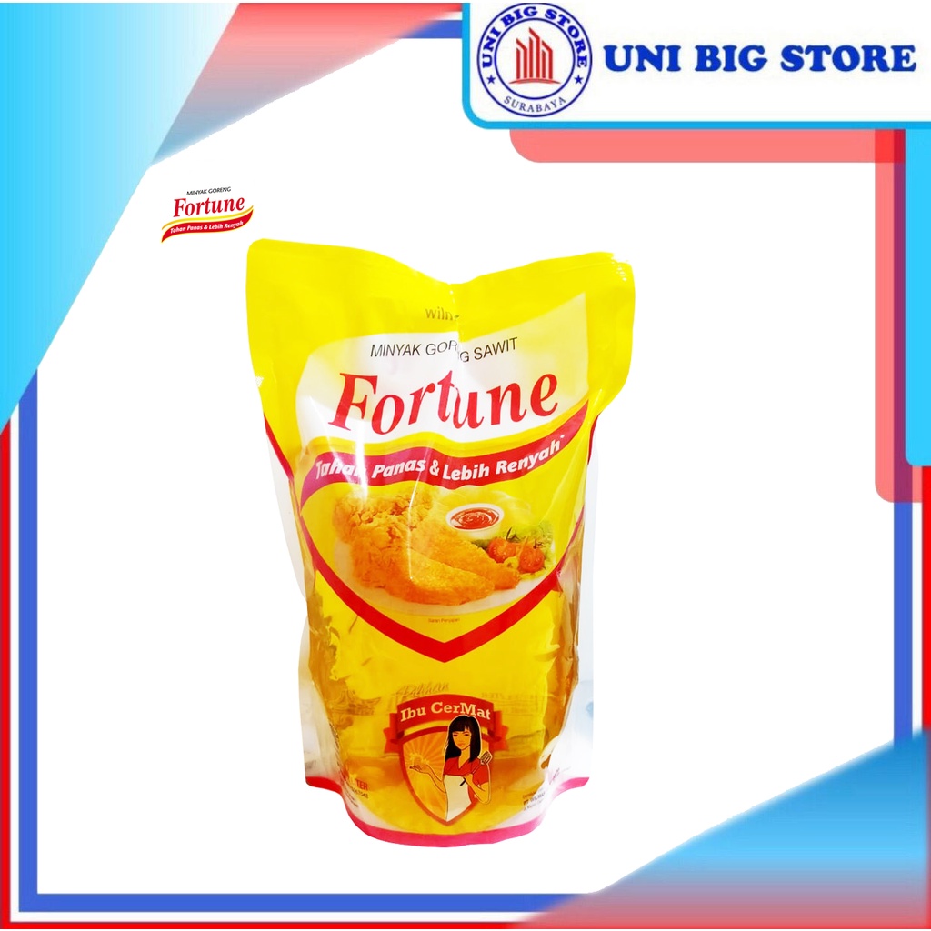 Jual Fortune Minyak Goreng Kelapa Sawit Vitamin A 2 Liter Pouch Refill ...