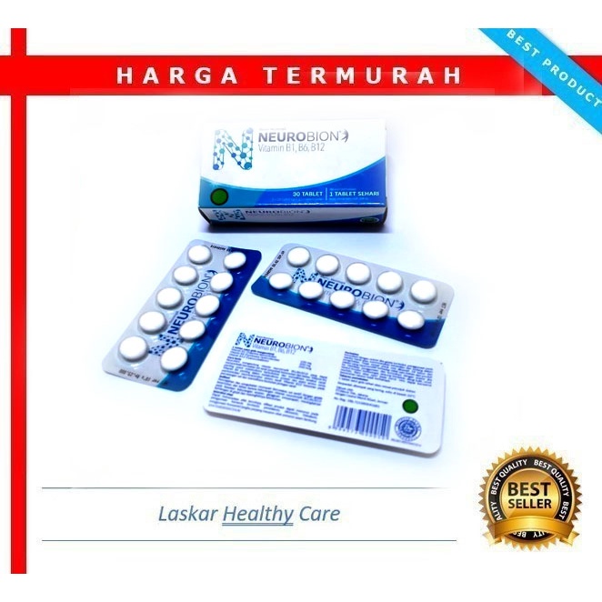 Jual NEUROBION TABLET (1 BOX ISI 3 STRIP X 10 TABLET) | Shopee Indonesia