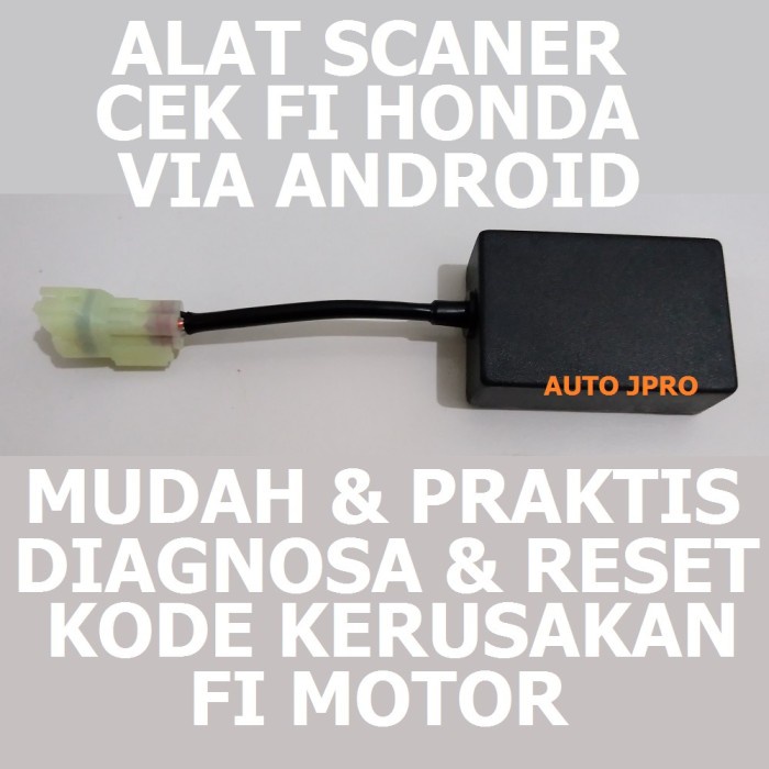 Jual ALAT SCANNER HONDA DIAGNOSA DIAGNOSTIC TOOL CEK FI OBD2 ANDROID ...