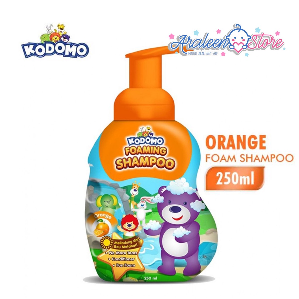 Jual KODOMO Foaming Shampoo Anak Botol Pump 250 ml | Shopee Indonesia