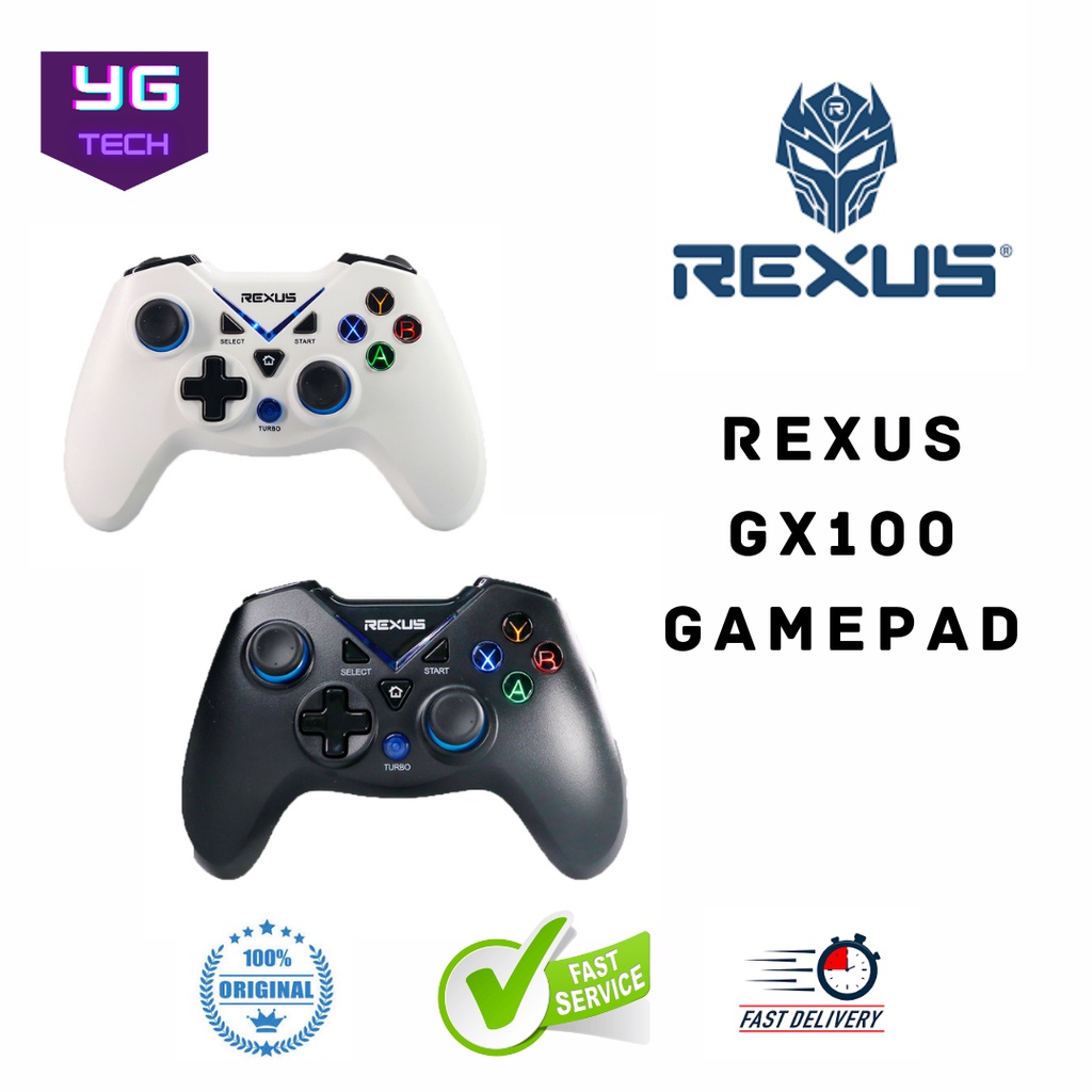 Jual Rexus GX100 Wireless Gaming Gamepad Controller | Shopee Indonesia