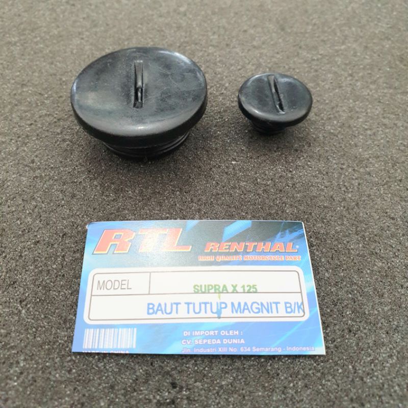 Jual BAUT TUTUP MAGNET SUPRA X125 / KHARISMA / MEGA PRO BESAR-KECIL ...