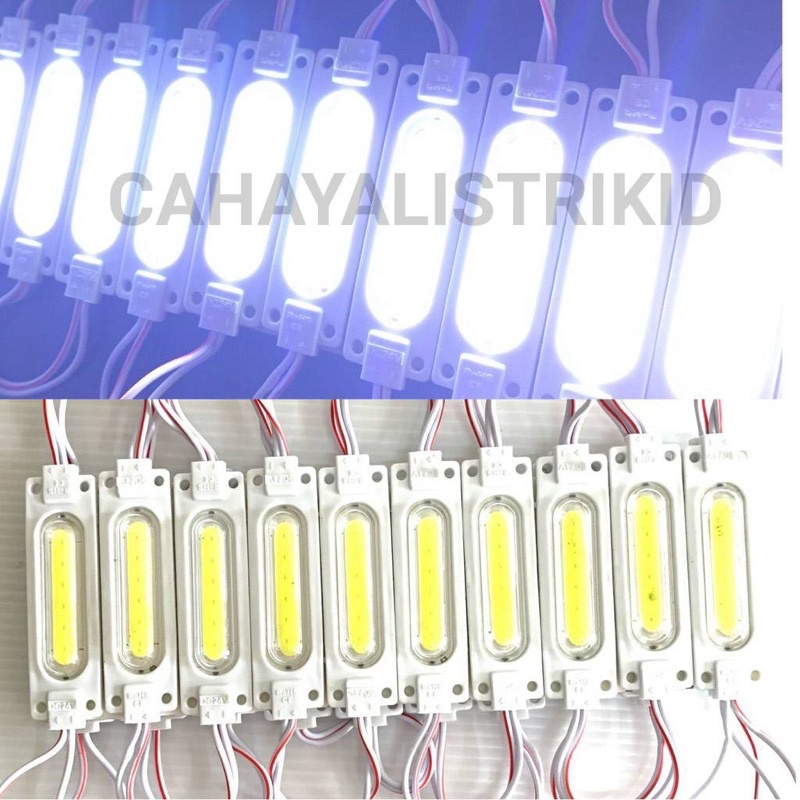 Jual LAMPU LED COB 6 MATA 12V 24V MODUL KOLONG MOBIL DAN MOTOR / NEON BOX / AQUARIUM / WALET 12 ...