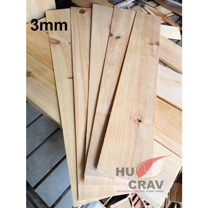 Jual Ready Stok 3mm Rak Papan Kayu Jati Belanda atau Kayu Pinus Tanpa ...
