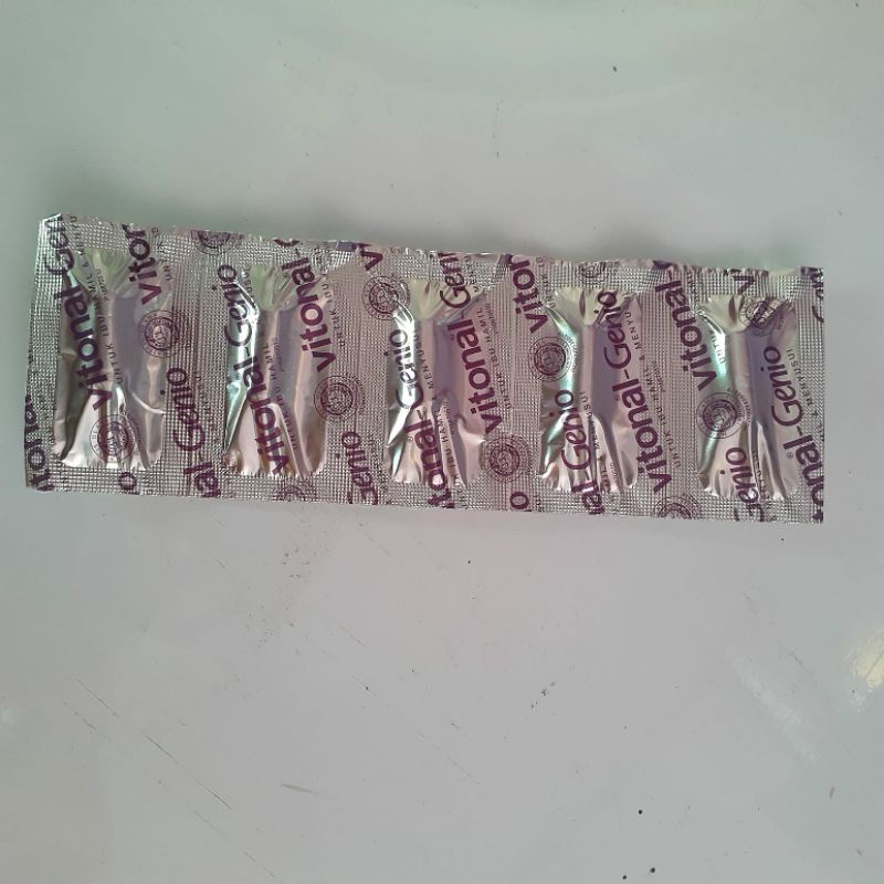Jual VITONAL GENIO (SUPLEMEN PADA MASA KEHAMILAN DAN MENYUSUI) | Shopee ...