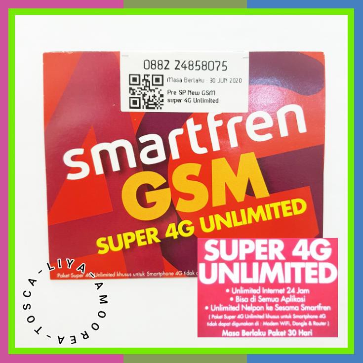 Jual Kartu Perdana Smartfren 4G Gsm Unlimited Gsm Unlimited | Shopee ...