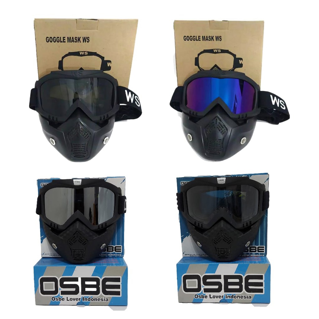 Jual Google mask WS Original OSBE | Shopee Indonesia